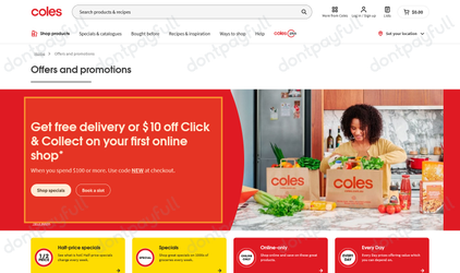 Coles Promo Codes - $30 Off Discount Code Dec 2025