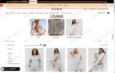 Soma Promo Codes - 44% Off Coupon Code Dec 2025