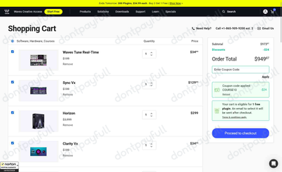 29% Off Waves Coupon Code, Coupons - April 2025