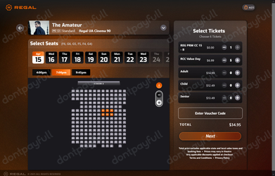 50% Off Regal Movies Promo Codes, Coupon Codes - 2025