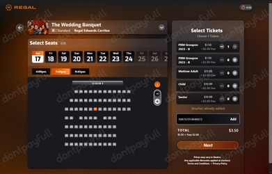 50% Off Regal Movies Promo Codes, Coupon Codes - 2025