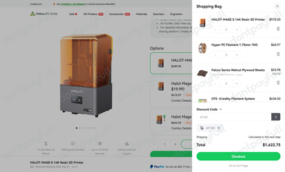 10% Off Creality Coupon Code, Promo Codes - July 2025