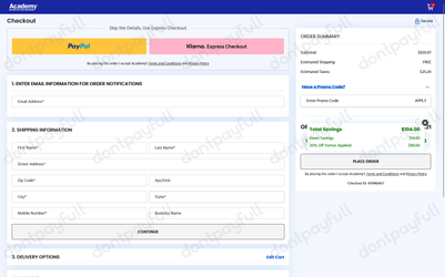 30% Off Academy Sports Promo Codes, Coupons, Sep 2025