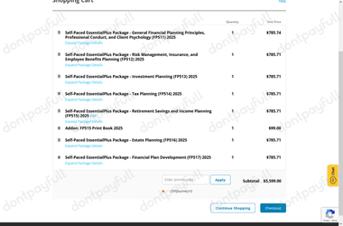 Kaplan Financial Education Coupons (15% Discount) 2025