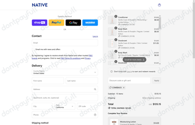 25% Off Native Discount Code, Promo Codes - August 2025