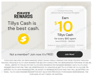 20% Off Tillys Coupon, Discount Codes - August 2025