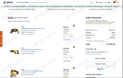 15% Off Zoro Coupon, Discount Codes - August 2025