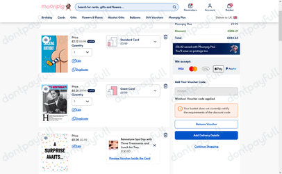 50% Off Moonpig Promo Codes, Discount Codes - Oct 2025