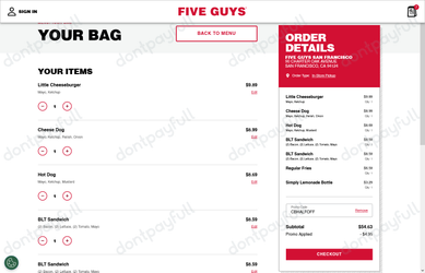 Five Guys Promo Codes - 50% Off Discount Code Dec 2025