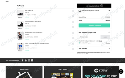58% Off JD Sports Voucher Codes, Discount Codes - 2025