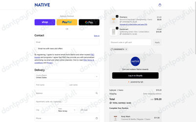 25% Off Native Discount Codes, Promo Codes - Oct 2025
