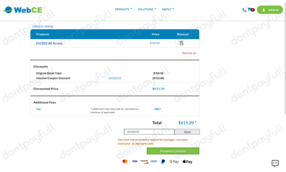 Web CE Coupon Codes - 30% Off Coupon January 2026