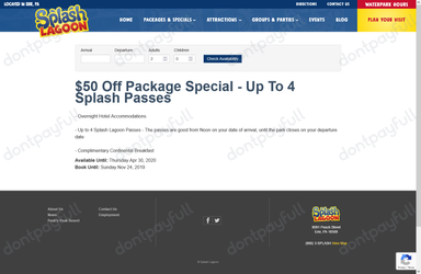 Splash Lagoon Promo Codes - Get 25% Off in January 2026