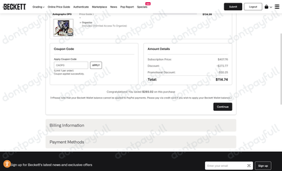 Beckett Coupon Codes - 40% Off Coupon March 2026
