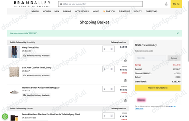 BrandAlley Promo Codes - Get 25% Off in December 2025