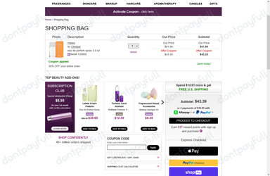 FragranceNet Coupons - 40% Off Coupon Code Feb 2026