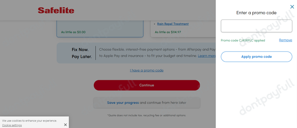 Safelite Promo Codes, Coupons