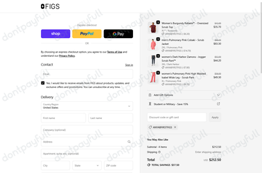 FIGS Discount Codes - 95% Off Promo Code February 2026