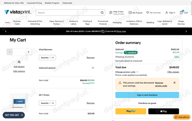 Vistaprint Coupons - 50% Off Coupon Code March 2026