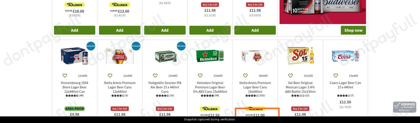 Asda Groceries Promo Codes - 10% Off Discount Code